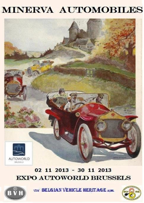 Minerva – The Belgian Luxury Automobile, expo temporaire du 2 au 30 ...